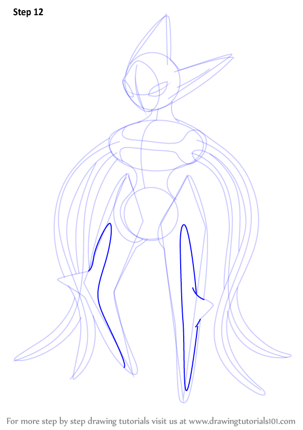 How to Draw Deoxys from Pokemon (Pokemon) Step by Step ...