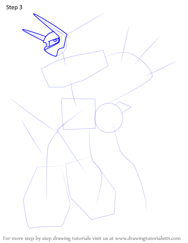 How to Draw Dialga Origin Forme from Pokemon (Pokemon) Step by Step ...