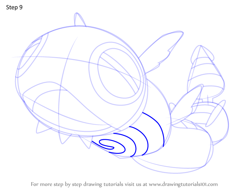How to Draw Dudunsparce Three Segment from Pokemon (Pokemon) Step by ...
