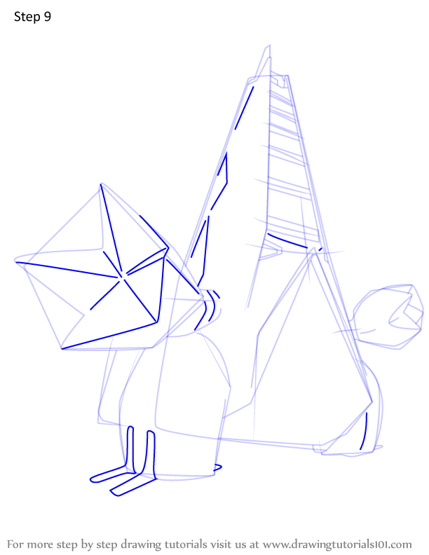 How to Draw Duraludon Gigantamax from Pokemon (Pokemon) Step by Step ...