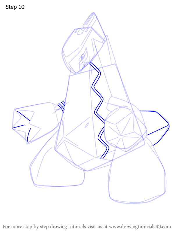 How to Draw Duraludon from Pokemon (Pokemon) Step by Step ...