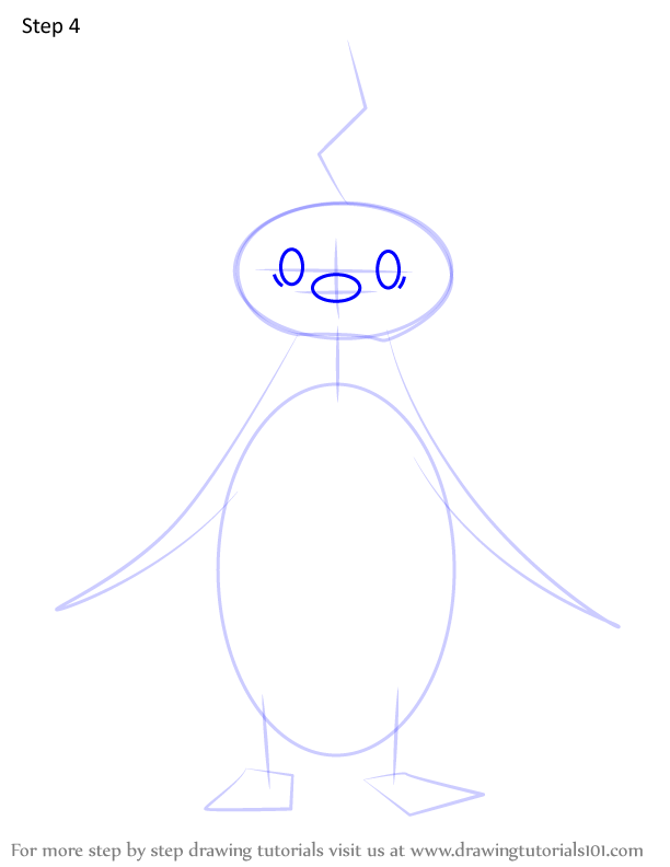 How to Draw Eiscue - Noice Face from Pokemon (Pokemon) Step by Step ...