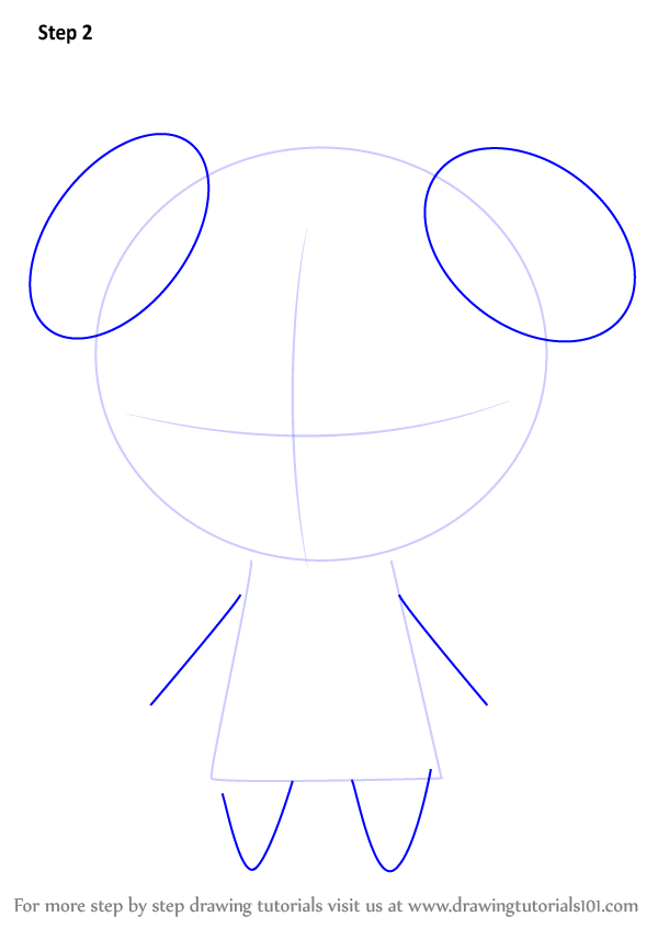 How to Draw Espurr from Pokemon (Pokemon) Step by Step | DrawingTutorials101.com