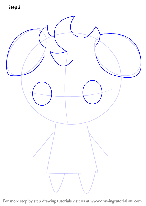 How to Draw Espurr from Pokemon (Pokemon) Step by Step | DrawingTutorials101.com