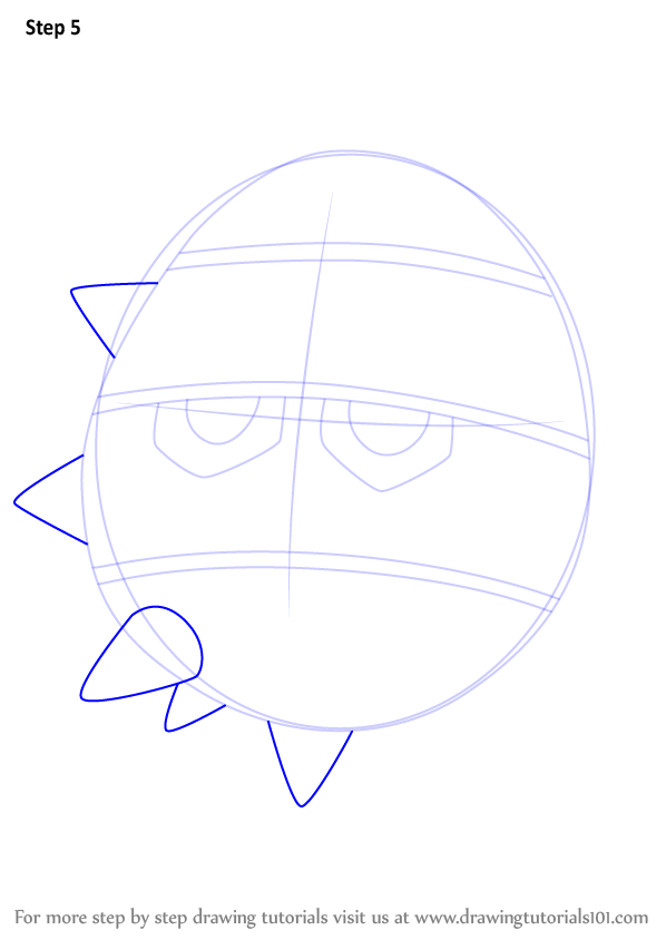 How to Draw Ferroseed from Pokemon (Pokemon) Step by Step ...