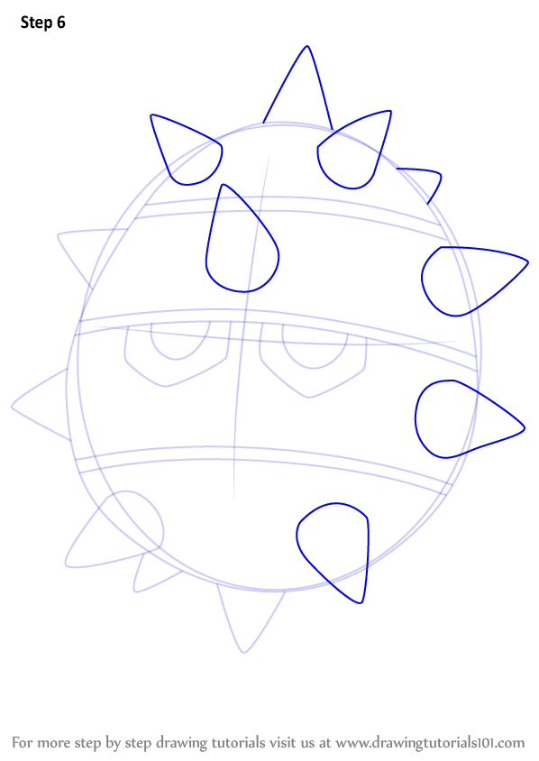 How to Draw Ferroseed from Pokemon (Pokemon) Step by Step ...