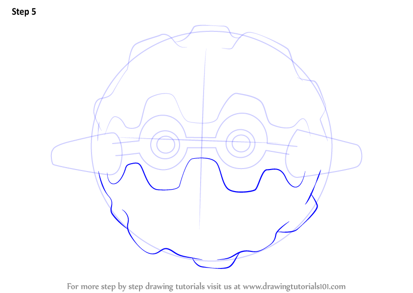 How to Draw Forretress from Pokemon (Pokemon) Step by Step ...
