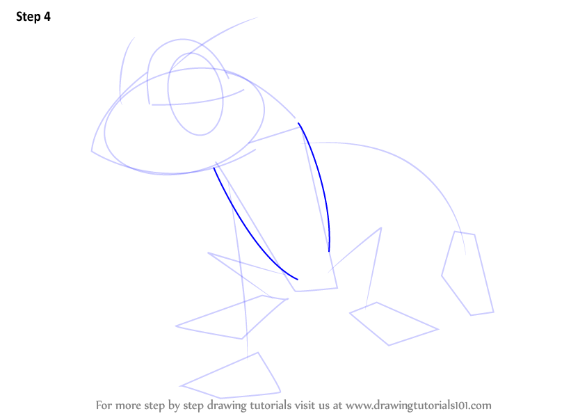 How to Draw Frogadier from Pokemon (Pokemon) Step by Step ...