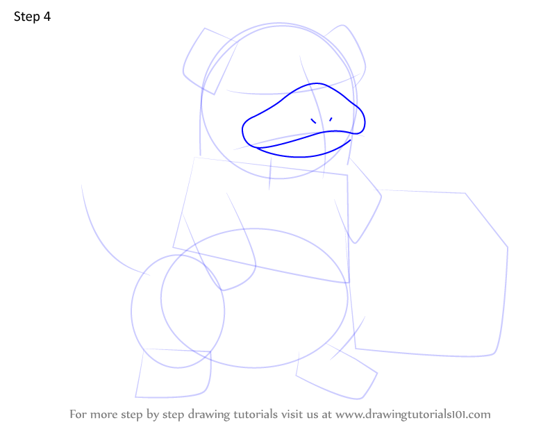 How to Draw Galarian Slowbro from Pokemon (Pokemon) Step by Step ...