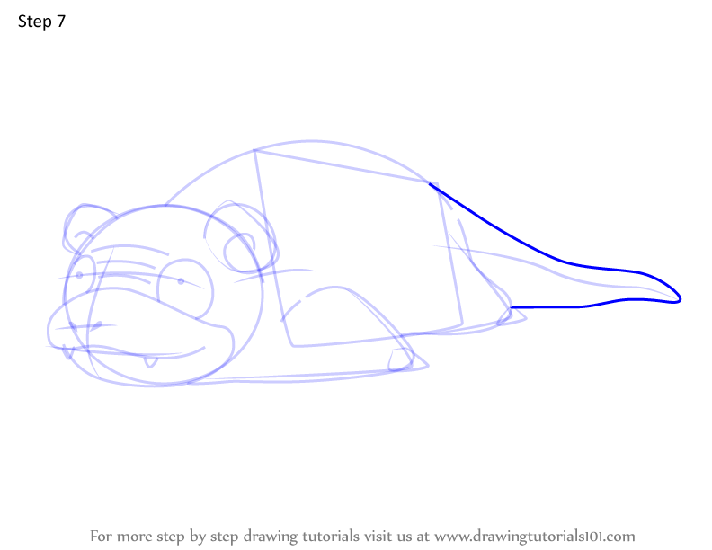 How to Draw Galarian Slowpoke from Pokemon (Pokemon) Step by Step ...