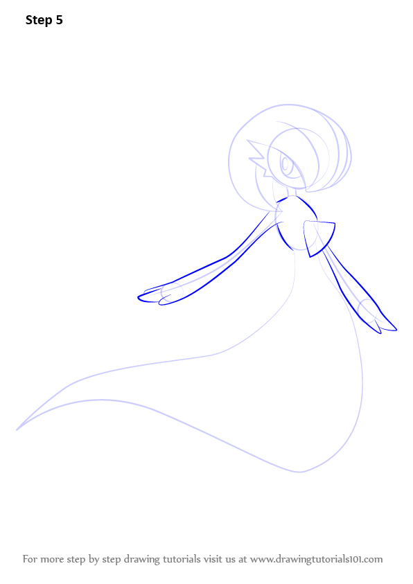 How to Draw Gardevoir from Pokemon (Pokemon) Step by Step ...