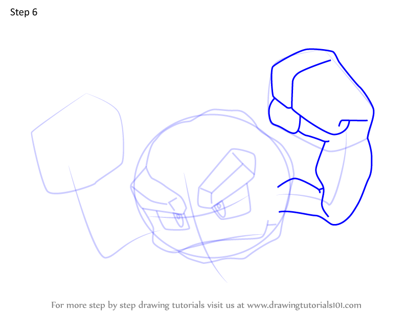 How to Draw Geodude Alola from Pokemon (Pokemon) Step by Step ...