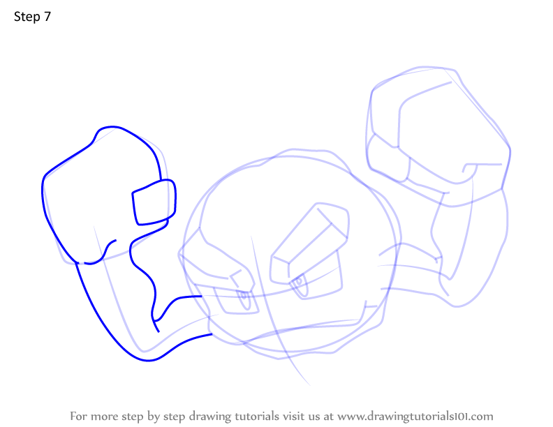 How to Draw Geodude Alola from Pokemon (Pokemon) Step by Step ...