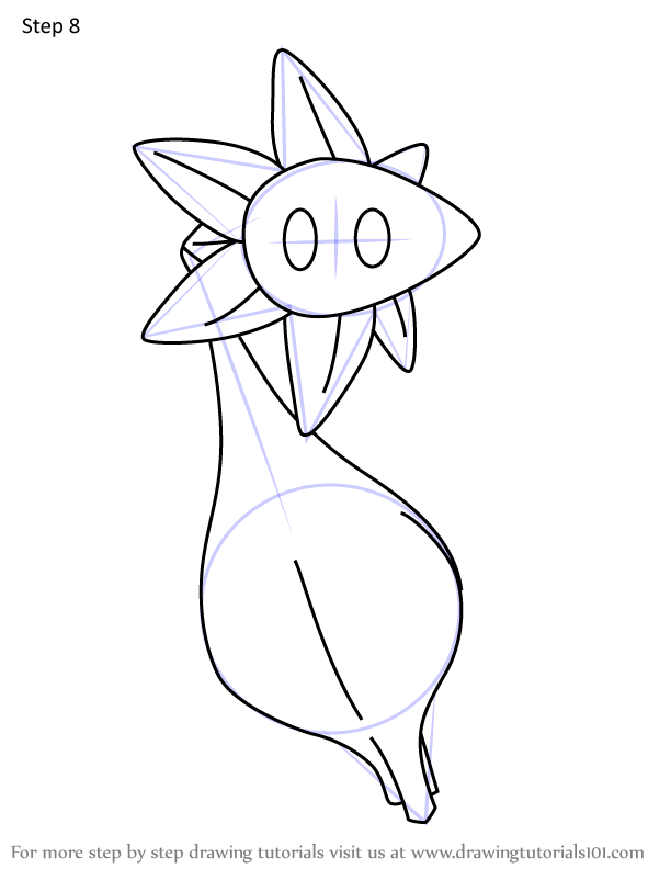 How to Draw Glimmet from Pokemon (Pokemon) Step by Step ...