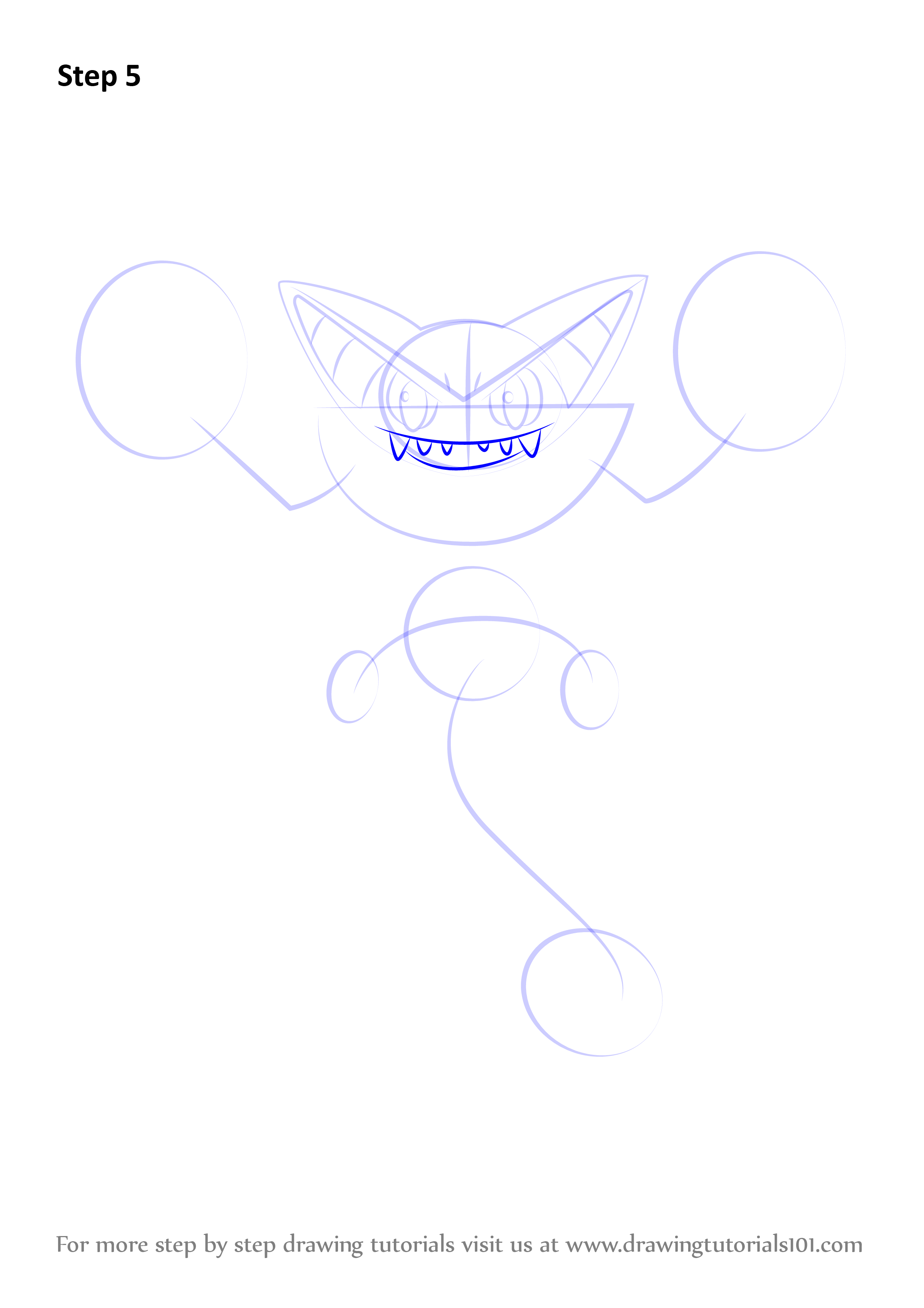 How to Draw Gliscor from Pokemon (Pokemon) Step by Step ...