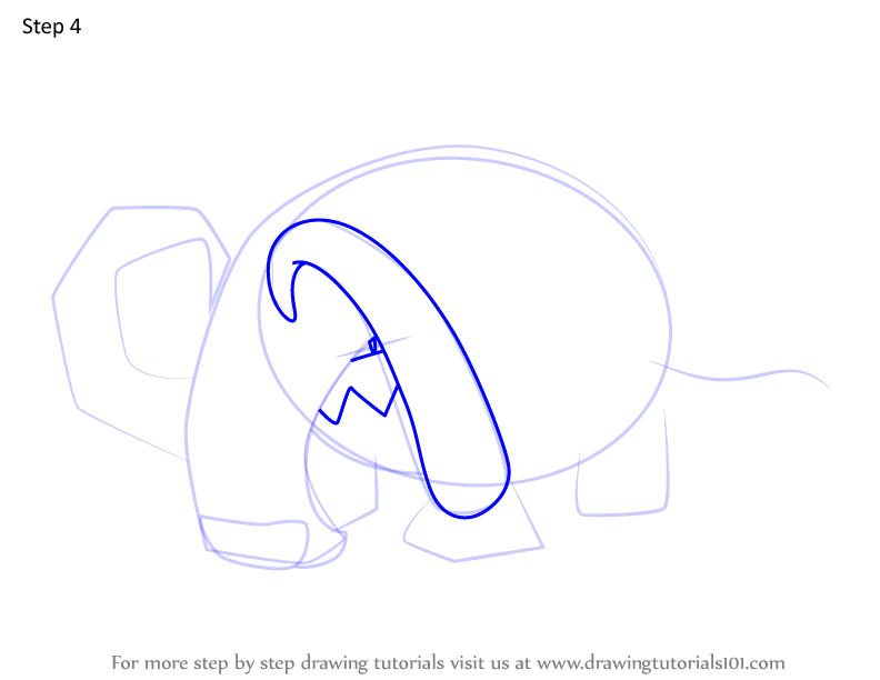 How to Draw Great Tusk from Pokemon (Pokemon) Step by Step ...