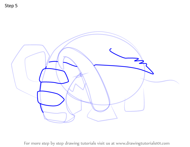 How to Draw Great Tusk from Pokemon (Pokemon) Step by Step ...