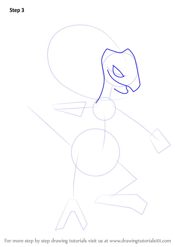 How to Draw Grovyle from Pokemon (Pokemon) Step by Step ...