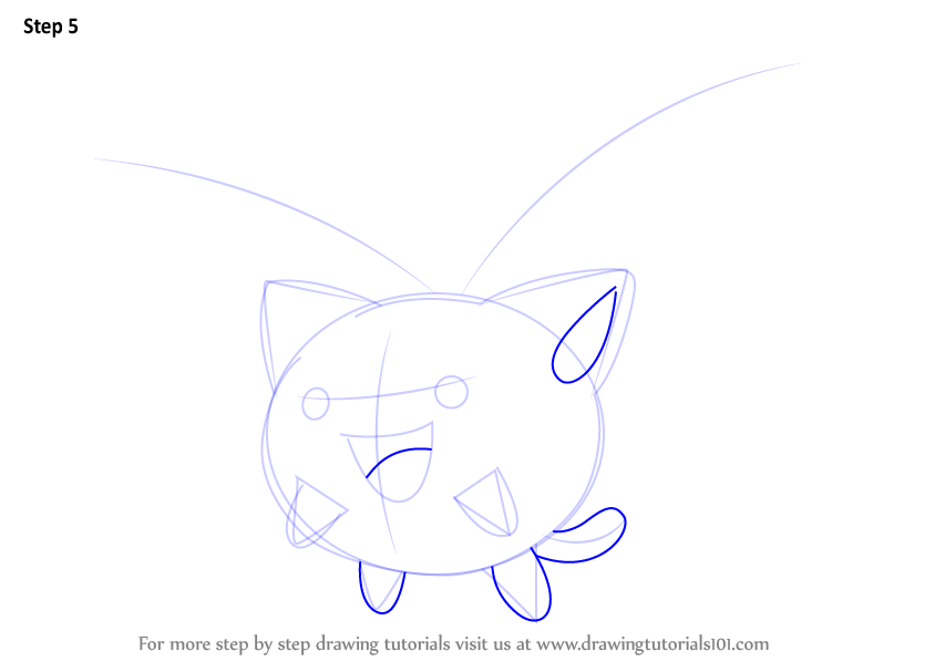 How to Draw Hoppip from Pokemon (Pokemon) Step by Step ...