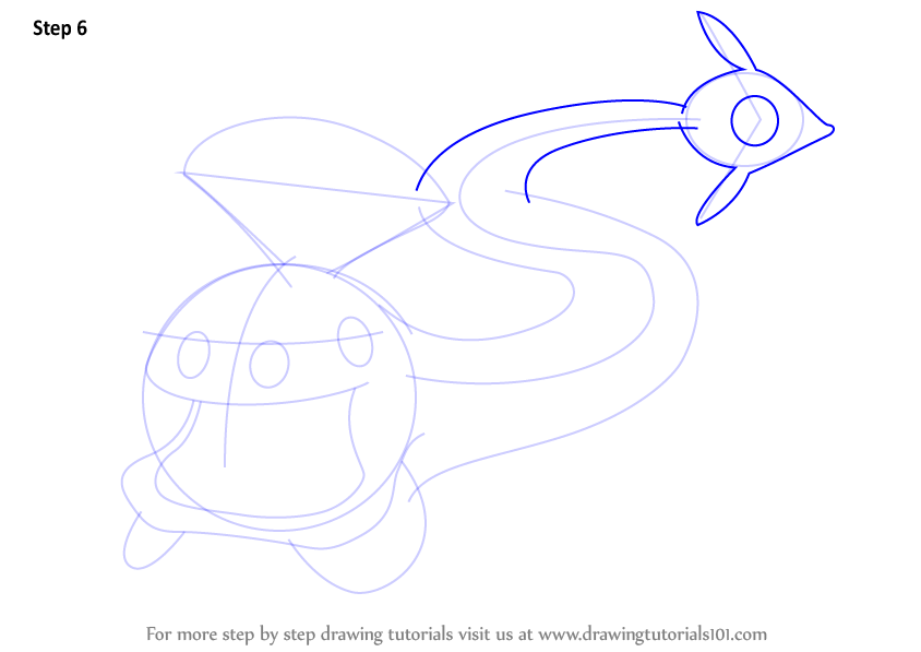 How to Draw Huntail from Pokemon (Pokemon) Step by Step ...