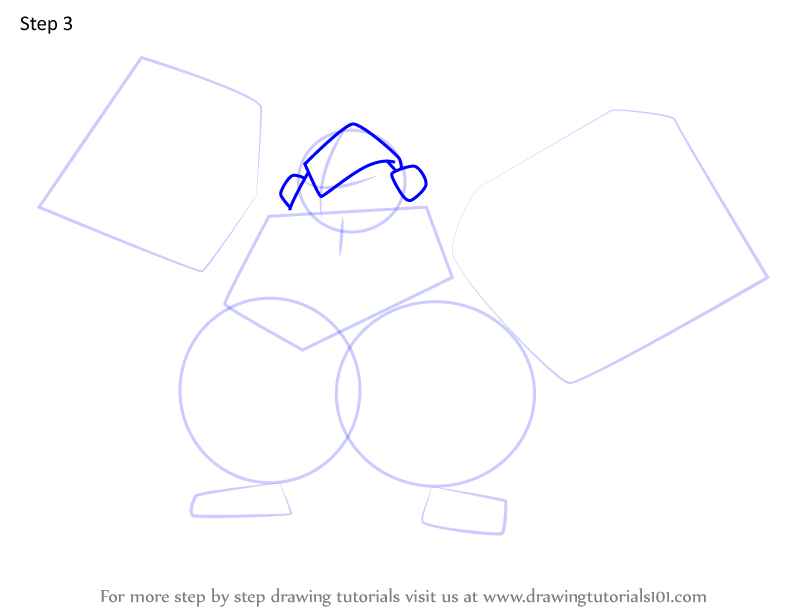 How to Draw Iron Hands from Pokemon (Pokemon) Step by Step ...