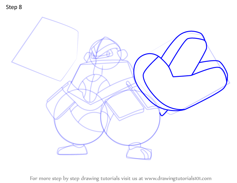 How to Draw Iron Hands from Pokemon (Pokemon) Step by Step ...