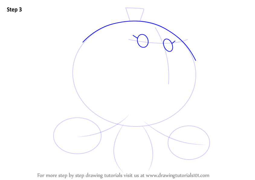 How to Draw Jellicent from Pokemon (Pokemon) Step by Step ...