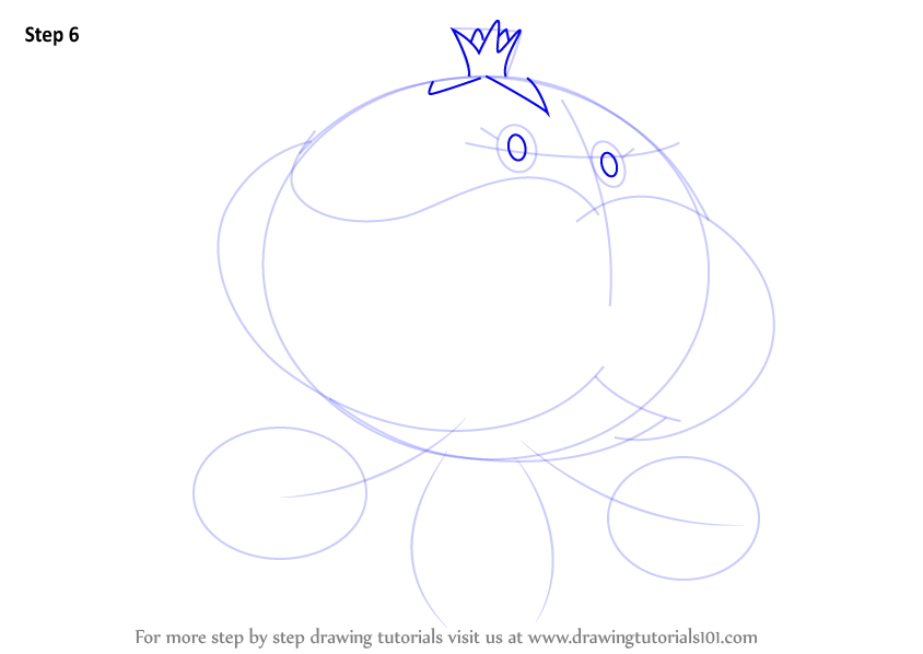 How to Draw Jellicent from Pokemon (Pokemon) Step by Step ...