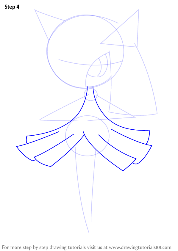 How to Draw Kirlia from Pokemon (Pokemon) Step by Step ...