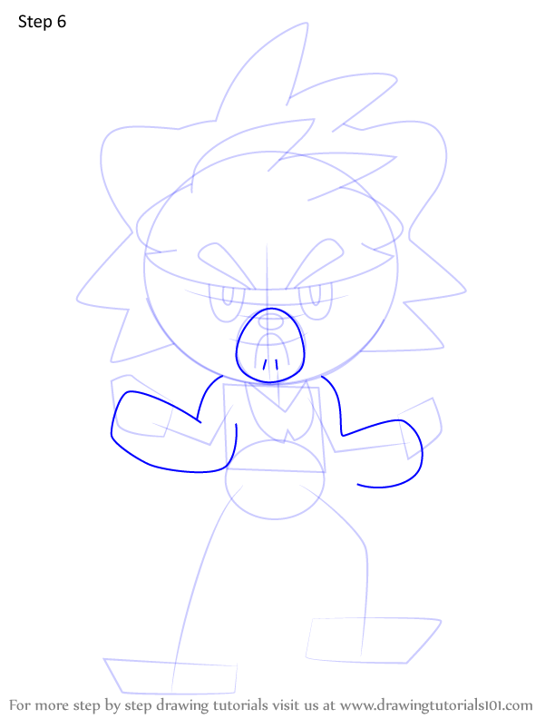 How to Draw Kubfu from Pokemon (Pokemon) Step by Step ...