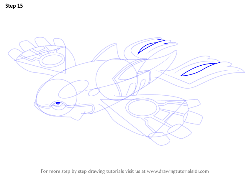How To Draw Kyogre Pokemon Draw Central Primal Kyogre Fan Art By