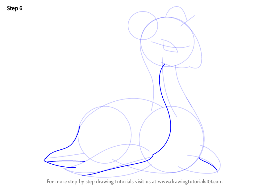 How to Draw Lapras from Pokemon (Pokemon) Step by Step ...