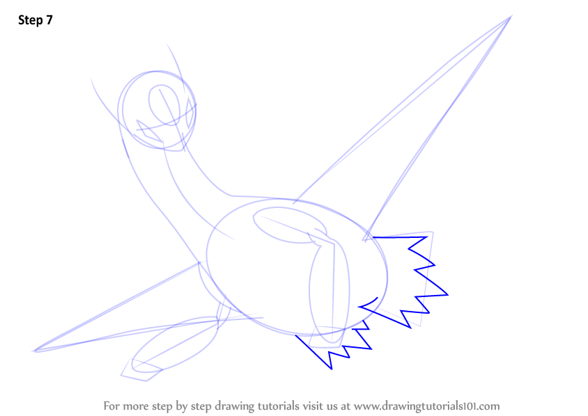 To Draw Latios Step How To Draw Latias, Legendary Pokemon, Drawing,