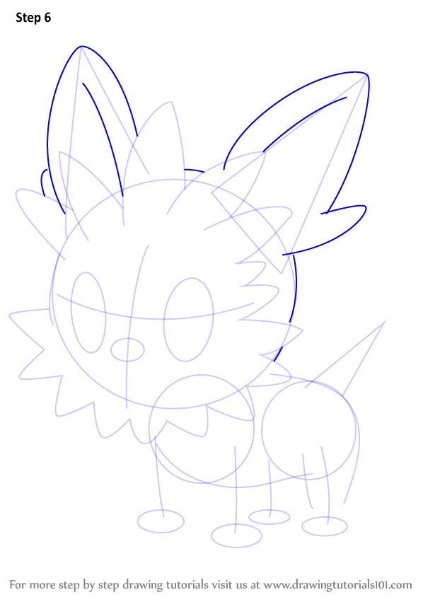 How to Draw Lillipup from Pokemon (Pokemon) Step by Step ...