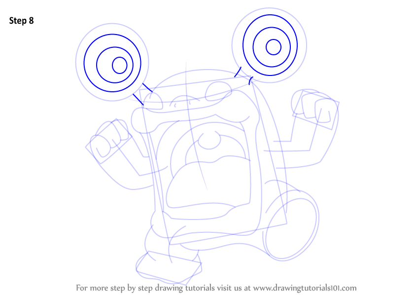How to Draw Loudred from Pokemon (Pokemon) Step by Step ...