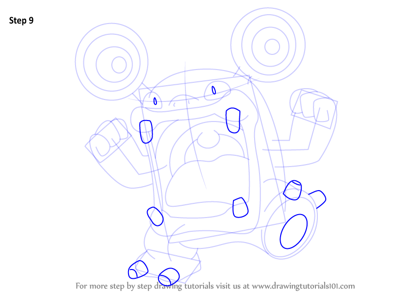 How to Draw Loudred from Pokemon (Pokemon) Step by Step ...