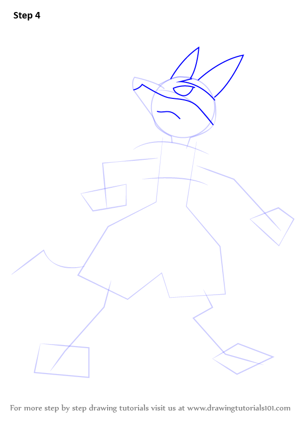 How to Draw Lucario from Pokemon (Pokemon) Step by Step ...