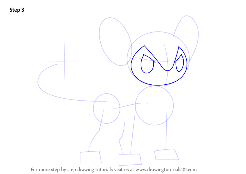How to Draw Luxio from Pokemon (Pokemon) Step by Step ...