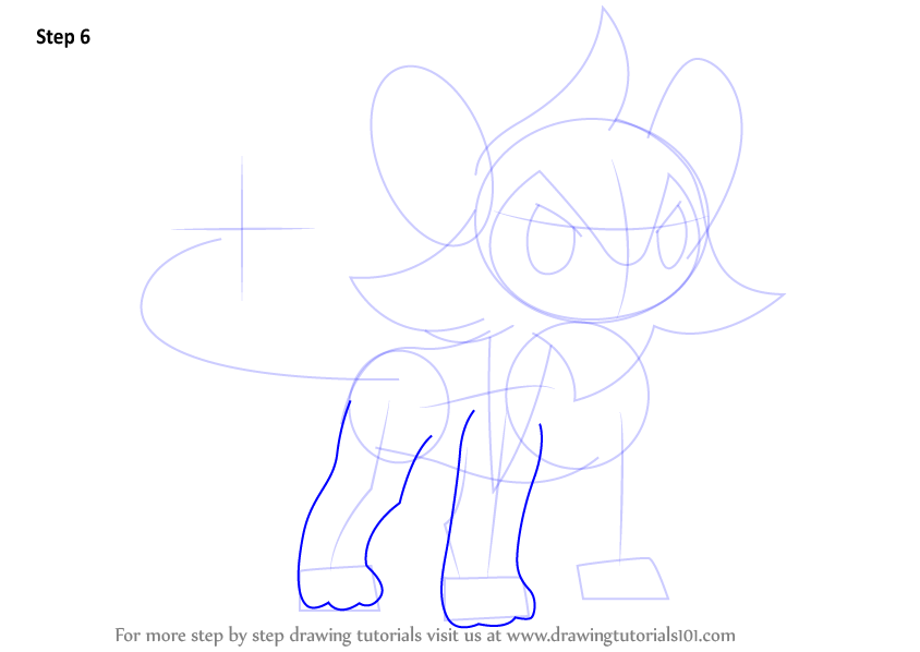 How to Draw Luxio from Pokemon (Pokemon) Step by Step ...