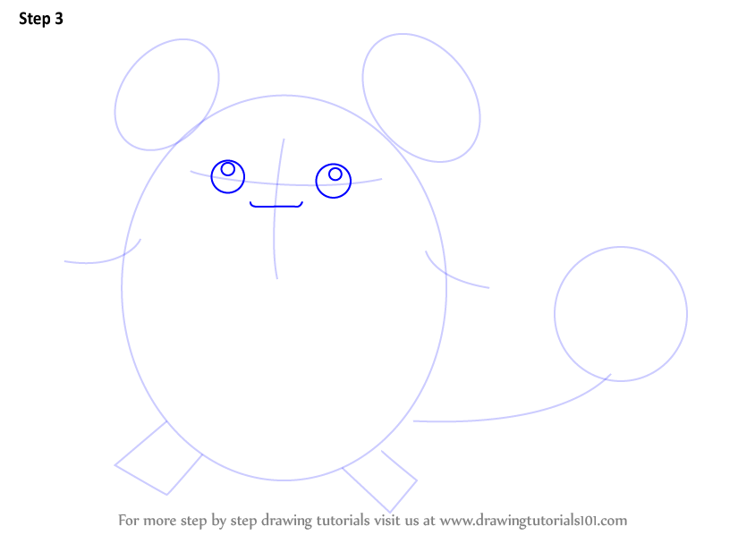 How to Draw Marill from Pokemon (Pokemon) Step by Step ...