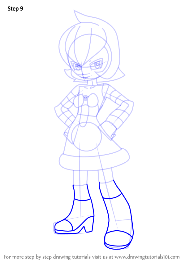 How to Draw Mars from Pokemon (Pokemon) Step by Step ...
