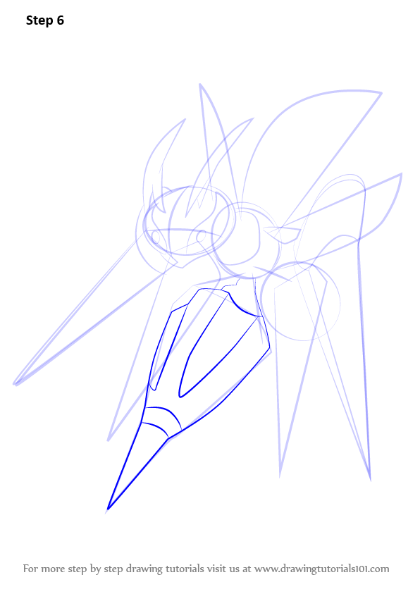 How to Draw Mega Beedrill from Pokemon (Pokemon) Step by Step | DrawingTutorials101.com
