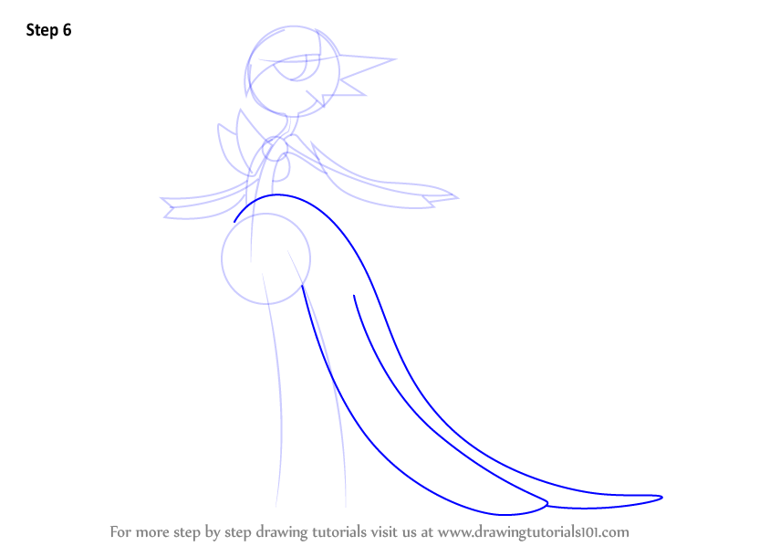 How to Draw Mega Gardevoir from Pokemon (Pokemon) Step by Step ...