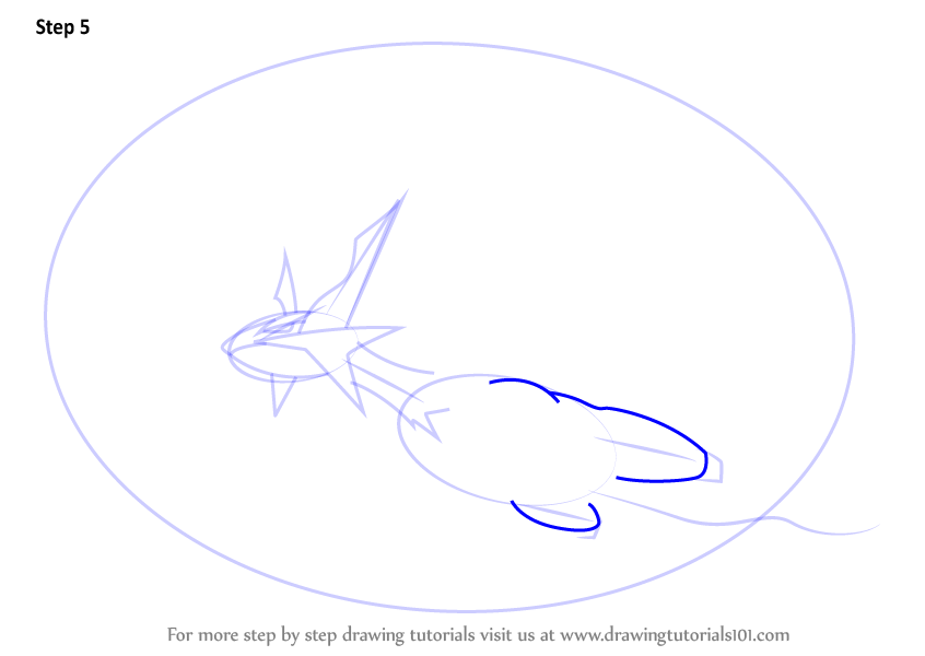 How to Draw Mega Salamence from Pokemon (Pokemon) Step by Step ...