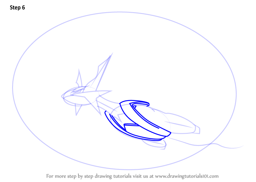 How to Draw Mega Salamence from Pokemon (Pokemon) Step by Step ...