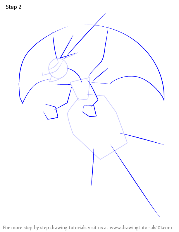 How to Draw Naganadel from Pokemon (Pokemon) Step by Step ...