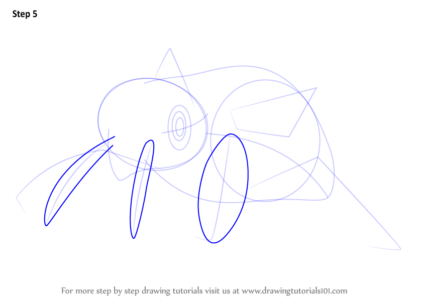 How to Draw Nincada from Pokemon (Pokemon) Step by Step ...