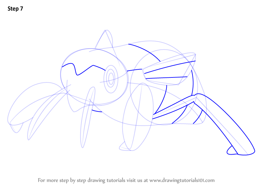 How to Draw Nincada from Pokemon (Pokemon) Step by Step ...