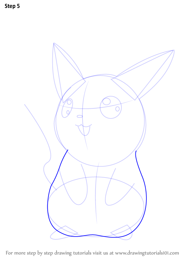 How To Draw Chibi Pikachu Step By Step