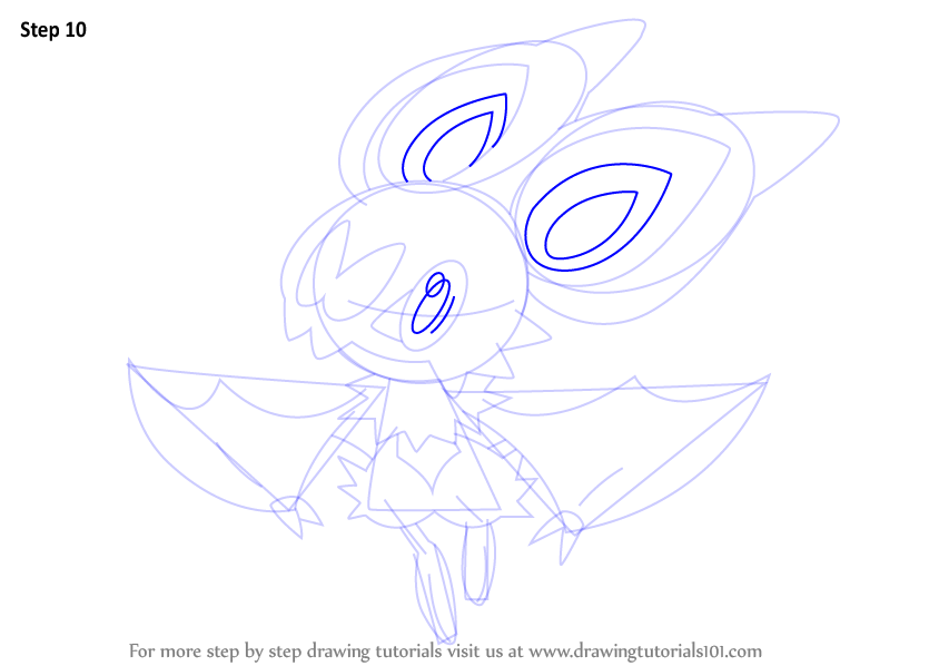 How to Draw Noibat from Pokemon (Pokemon) Step by Step ...